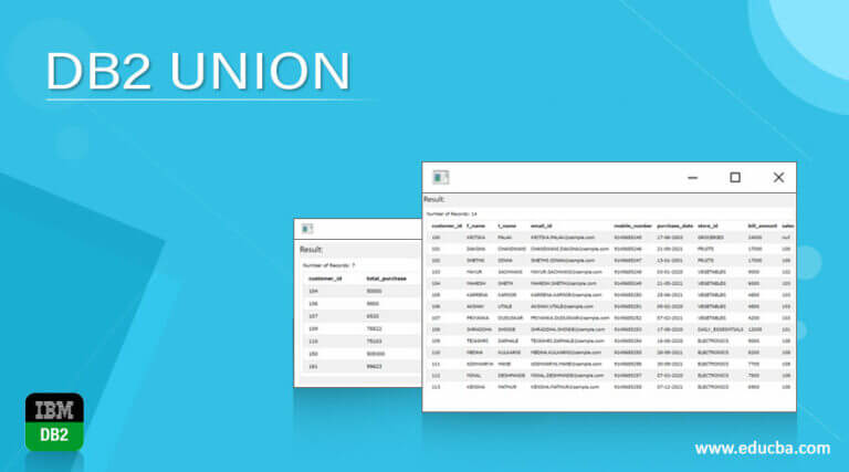 DB2 UNION | Complete Guide to DB2 UNION with Illustration