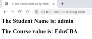 Flask get post data | Learn How to get POST data in Flask?