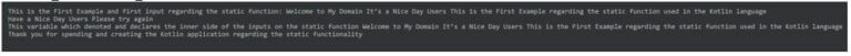 Kotlin Static Function How Static Function Works In Kotlin Examples