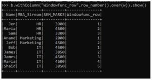 PySpark Window Functions | Window Function with Example