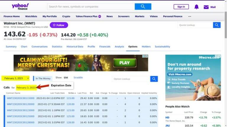Option Chain | Examples, Components, Features, How to Read it?