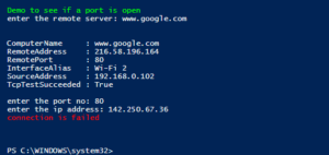PowerShell Test-NetConnection | Guide to PowerShell Test-NetConnection