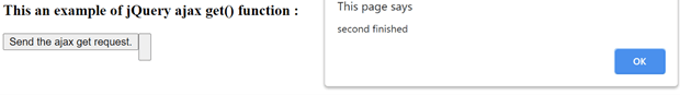 jQuery Ajax get | Learn the working of the ajax get() function