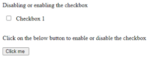 jQuery disabled checkbox | Learn How to disable the checkbox in jQuery?