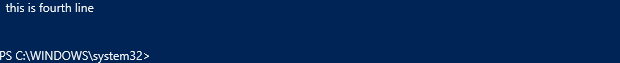 Powershell Multiline String Working Of Multiline String Using Her String