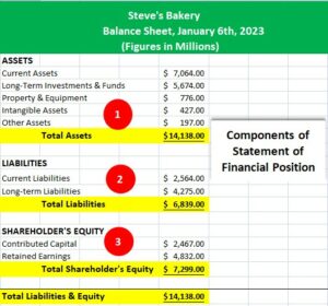 Statement of Financial Position | Formula, Examples & Components