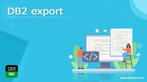 DB2 export | How does the export command work in DB2 with example?