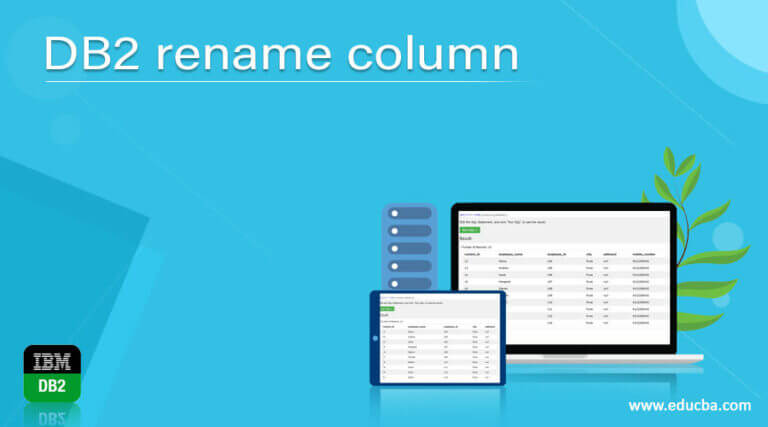 Db2 Rename Column Learn The Implementation Of Db2 Rename Column