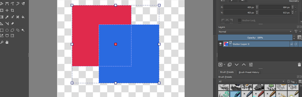 Krita Vector | How to create Vector in Krita with Features?