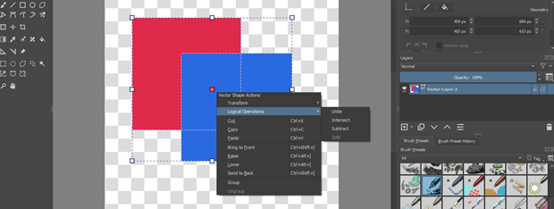 Krita Vector | How to create Vector in Krita with Features?