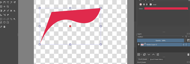 Krita Vector | How to create Vector in Krita with Features?