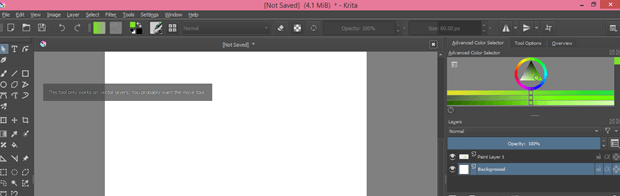 Krita Vector | How to create Vector in Krita with Features?