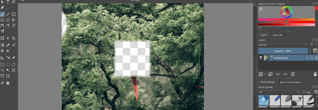 Krita eraser | Learn How to Use Eraser Pixel in Krita?