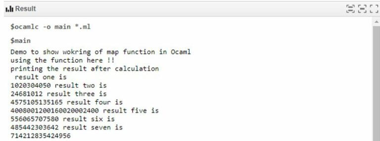 OCaml Map | How Map Function Work in OCaml | Example OCaml Map | How Map Function Work in OCaml | Example