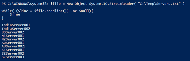 PowerShell Open File Syntax Parameters Of Open File Command