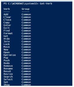 PowerShell Verbs | Complete Guide to PowerShell Verbs