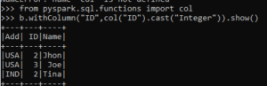 PySpark withColumn | Working of withColumn in PySpark with Examples
