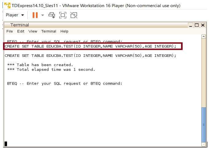 Teradata Create Table Options In Creating Teradata Tables With Examples