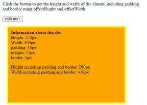 jQuery offsetWidth | How to Set the offsetWidth in jQuery | Examples