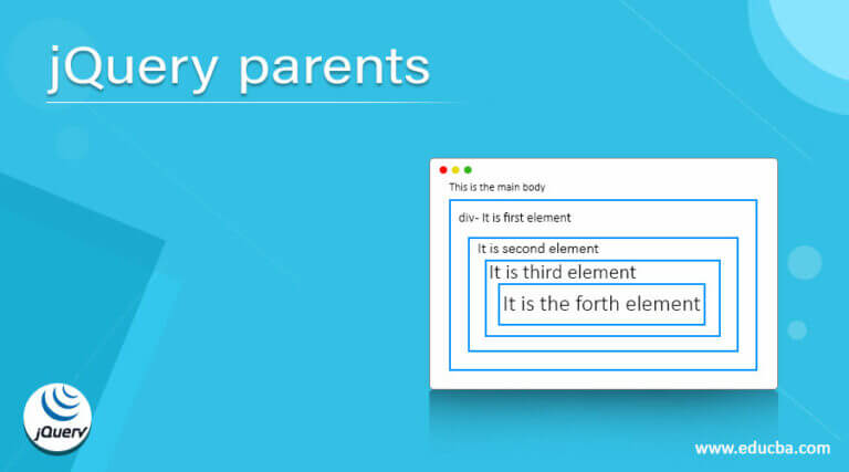 jQuery parents | How parents() Function Works with Examples