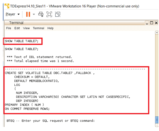 Global Temporary Table In Teradata Example Brokeasshome