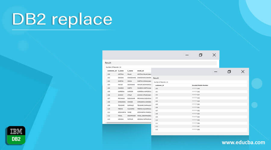 DB2 Replace Learn The Examples And Usage Of DB2 Replace