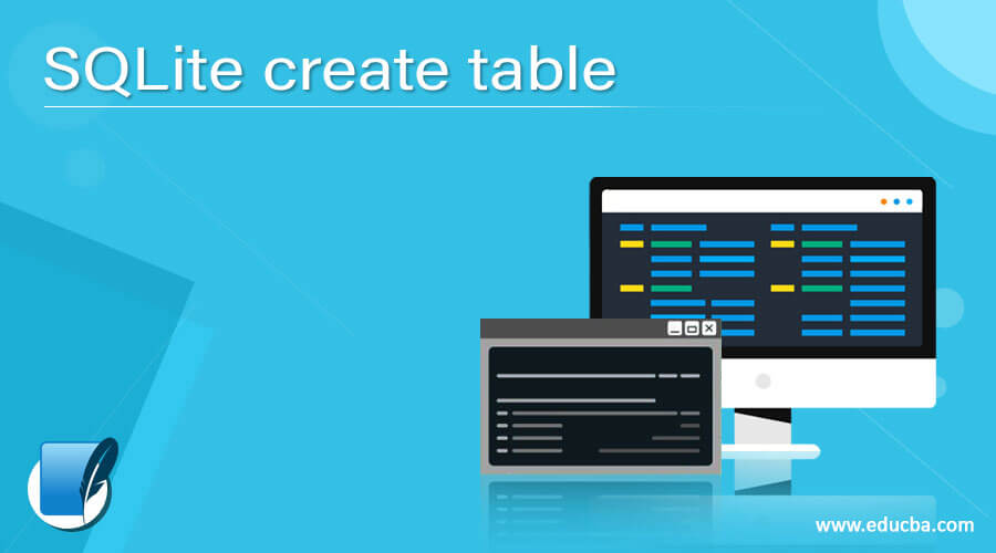 SQLite Create Table How To Create Table In SQLite Example