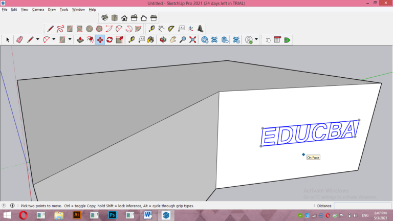 SketchUp 3D text | How to Create 3D text in SketchUp?