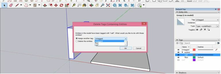 SketchUp Layers | How to Use Layers/Tags in SketchUp?