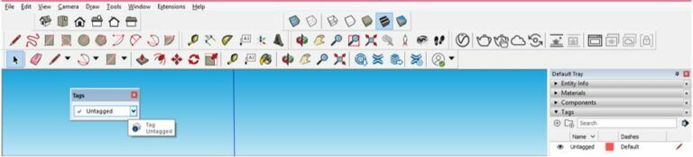 SketchUp Layers | How to Use Layers/Tags in SketchUp?