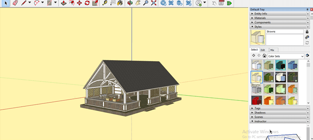 SketchUp background | How to create and use Background in SketchUp?