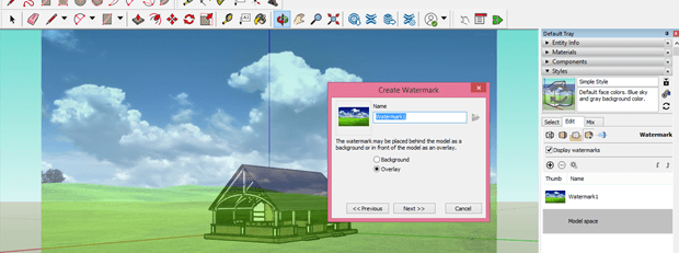 SketchUp background | How to create and use Background in SketchUp?
