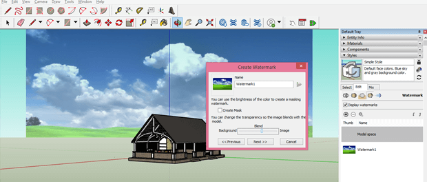 SketchUp background | How to create and use Background in SketchUp?
