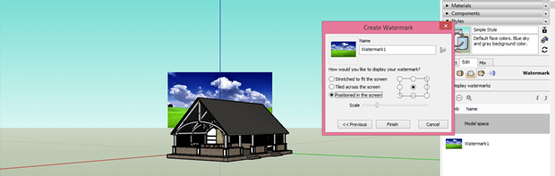 SketchUp background | How to create and use Background in SketchUp?