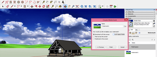 SketchUp background | How to create and use Background in SketchUp?