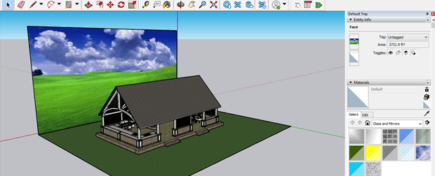 SketchUp background | How to create and use Background in SketchUp?