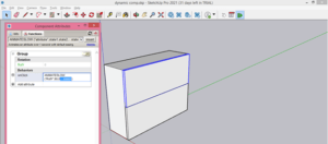 SketchUp dynamic components | How to use the Dynamic component tool