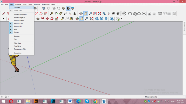 SketchUp intersect faces | Learn How to Intersect Faces in SketchUp?