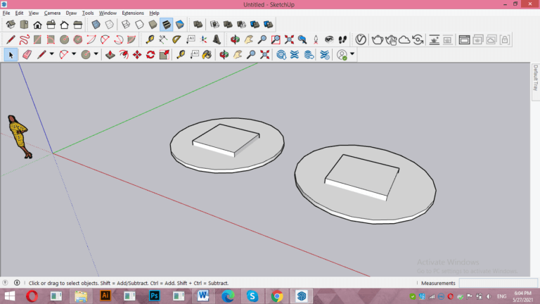 SketchUp intersect faces | Learn How to Intersect Faces in SketchUp?
