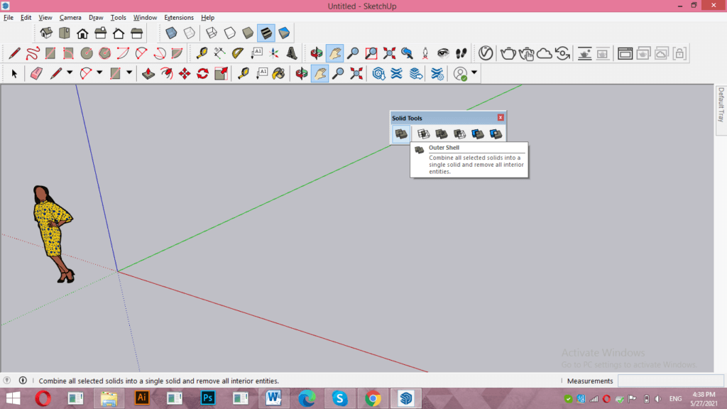 SketchUp intersect faces | Learn How to Intersect Faces in SketchUp?