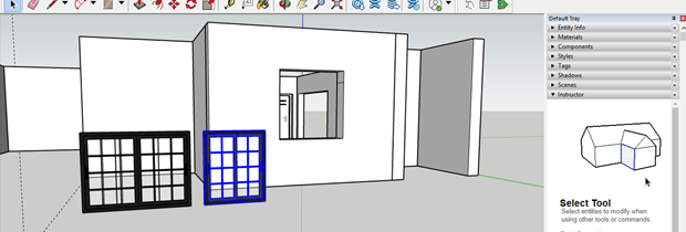 SketchUp library | How to use library its components in SketchUp?
