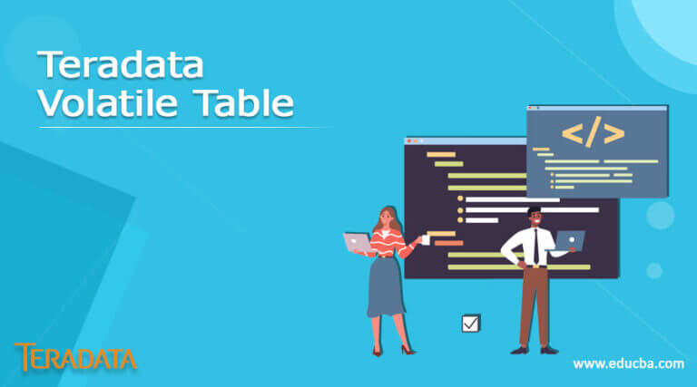 Teradata Volatile Table Key Points In Volatile Tables With Example