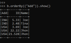 PySpark Orderby | Working and Example of PySpark Orderby