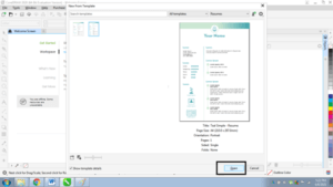 CorelDraw Templates | How to create a template in CorelDraw?