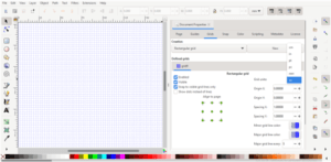 Inkscape Grid | How to use Grid in Inkscape with Parameters?