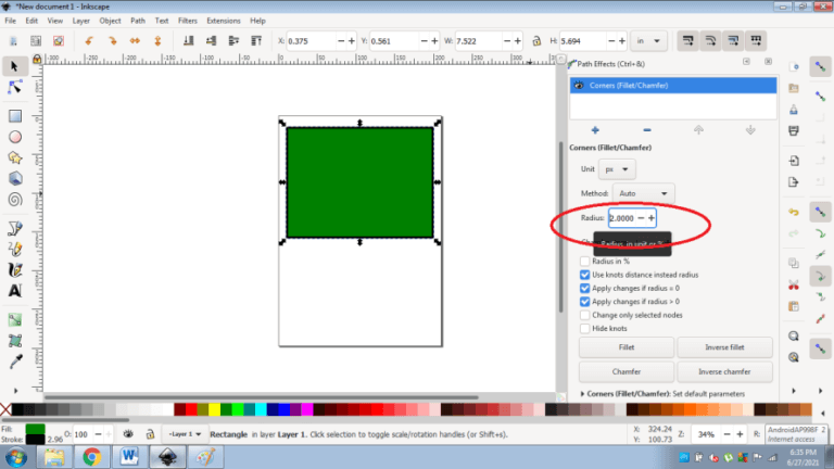 Inkscape rounded rectangle | Learn How to Create Rounded Rectangles?