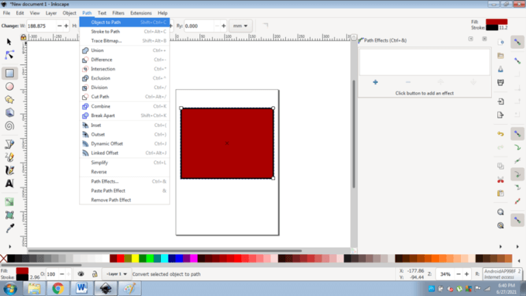 Inkscape rounded rectangle | Learn How to Create Rounded Rectangles?