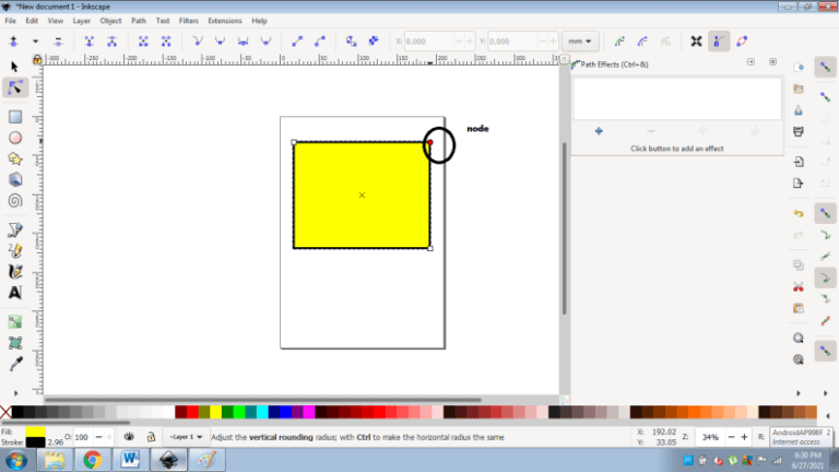 Inkscape rounded rectangle | Learn How to Create Rounded Rectangles?