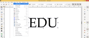 Inkscape text to path | Learn How to Convert Text into Path in Inkscape?