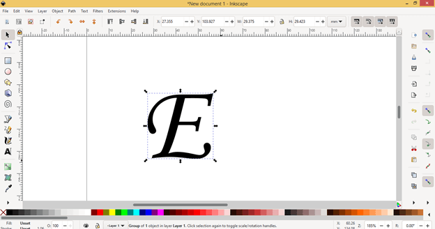 Inkscape Text To Path Learn How To Convert Text Into Path In Inkscape 